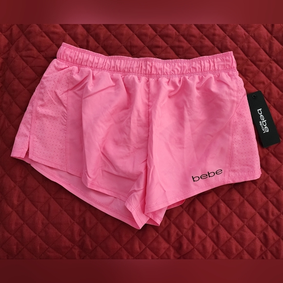 bebe | Shorts | Bebe Sport Perforated Shorts | Poshmark